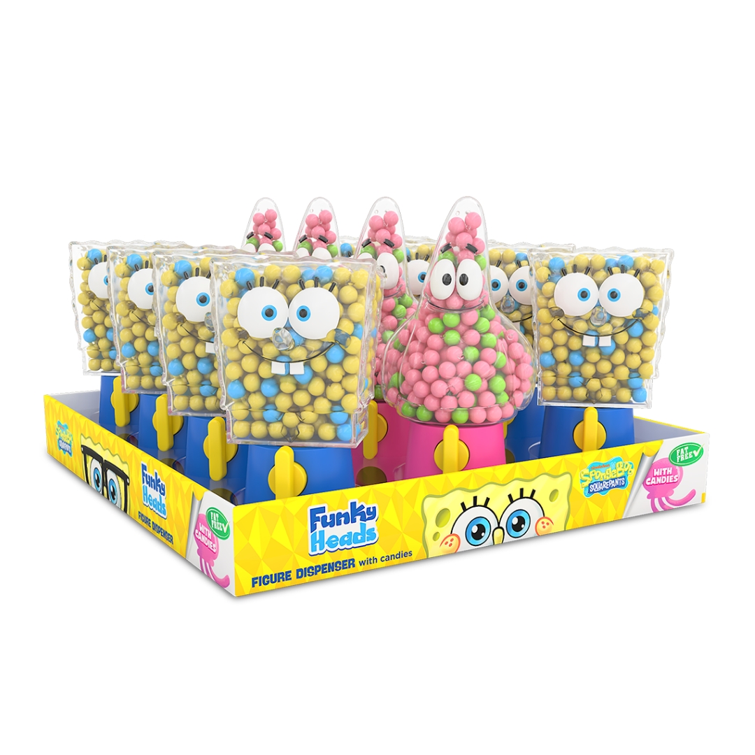 SPONGEBOB FUNKY HEADS 12 TEM – NN Sweetland